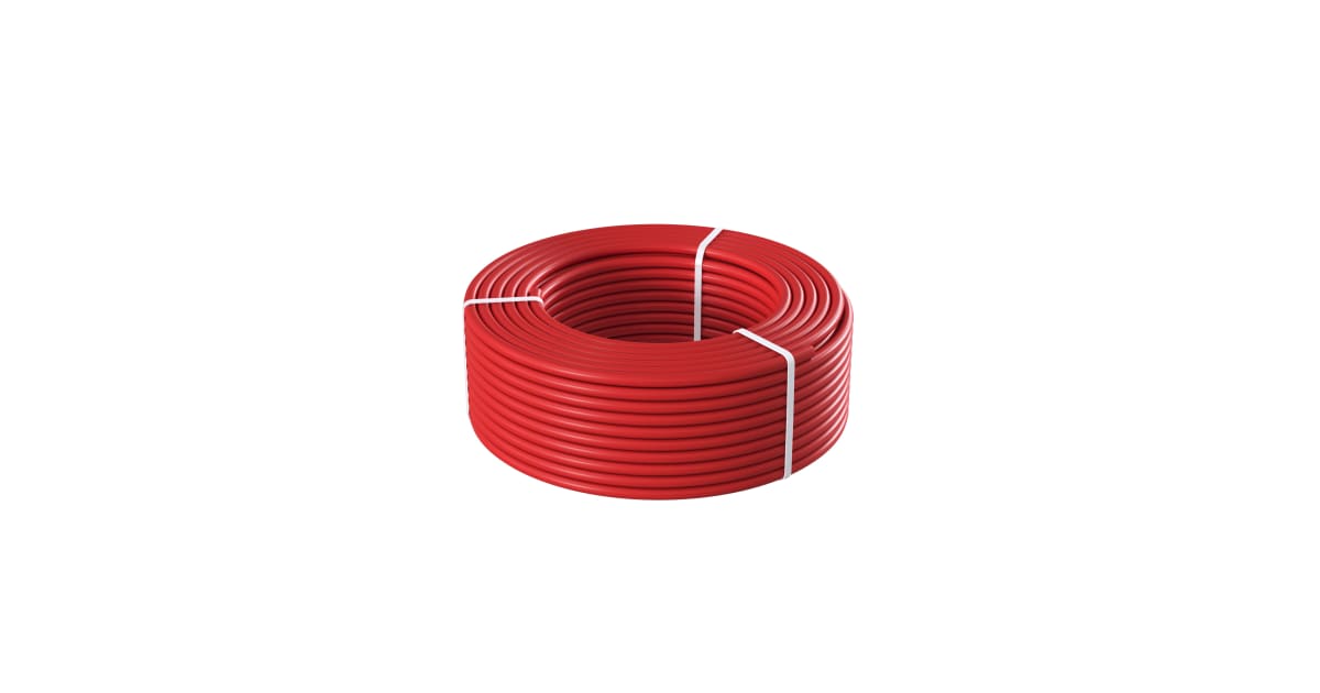 Jones Stephens F76799 3/4" x 100' Red PEX-A Pipe for Potable Water ...