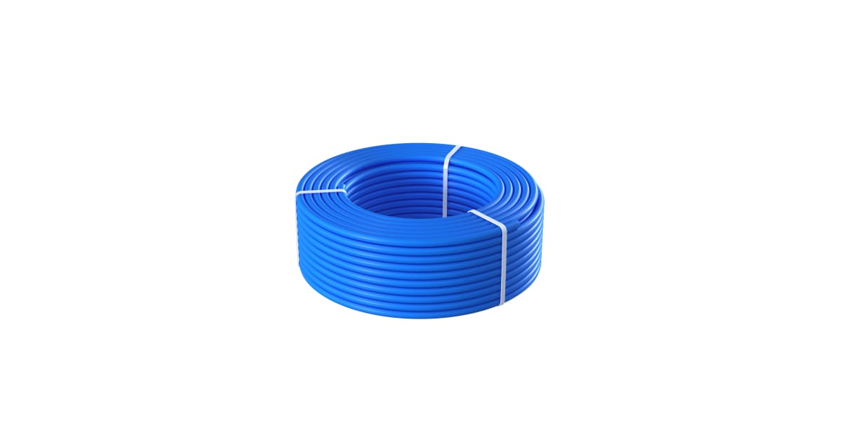 Jones Stephens F76810 3/4" x 100' Blue PEX-A Pipe for Potable Water ...