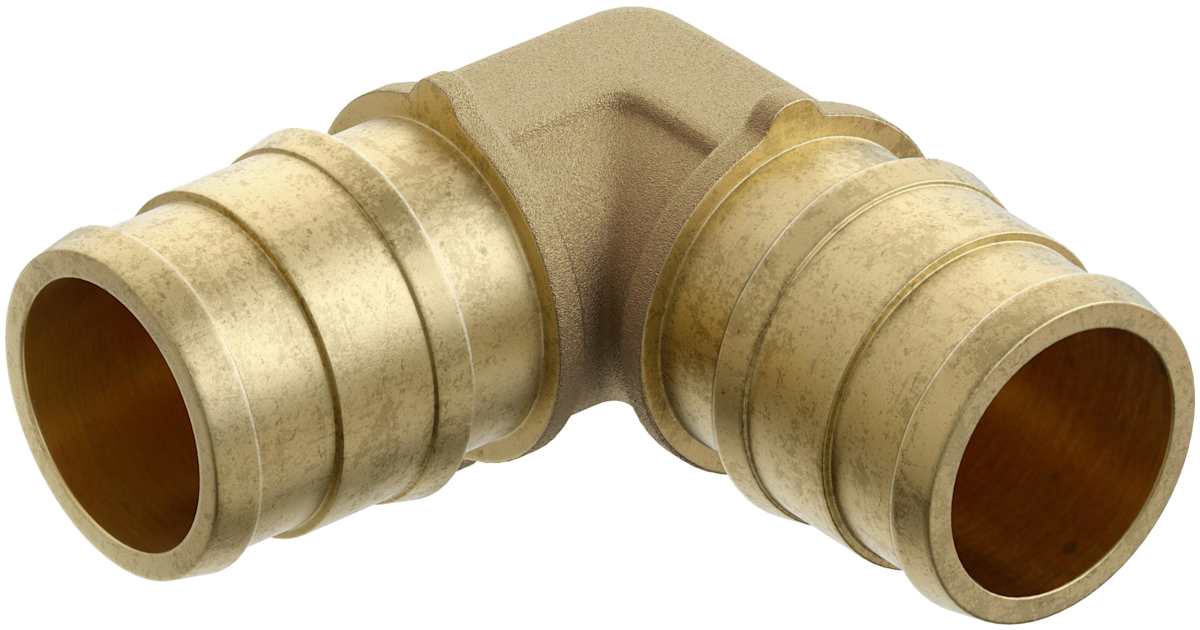 Jones Stephens F76872 1" Brass PEX 90° Elbow | Build.com