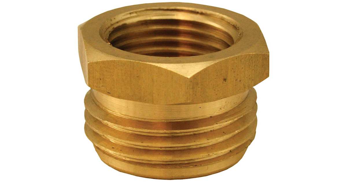 Jones Stephens G20111 LFN 3/4 BRS HOSE FTG MGHTXFPT | Ferguson Home