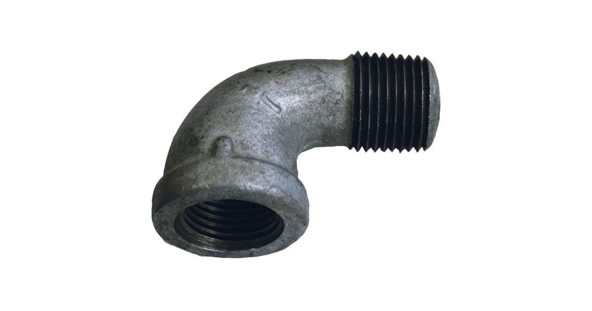 Jones Stephens G2540150 1 GALV ST 90 ELL | Build.com