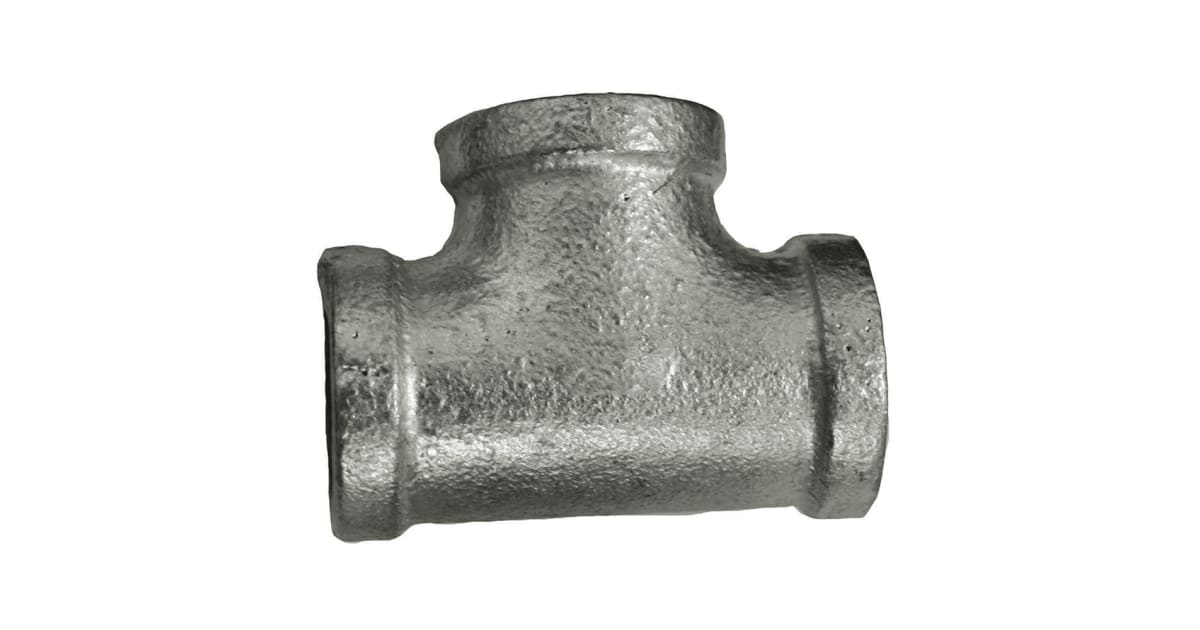 Jones Stephens G4600050 1/2 Galvanized TEE | Ferguson Home