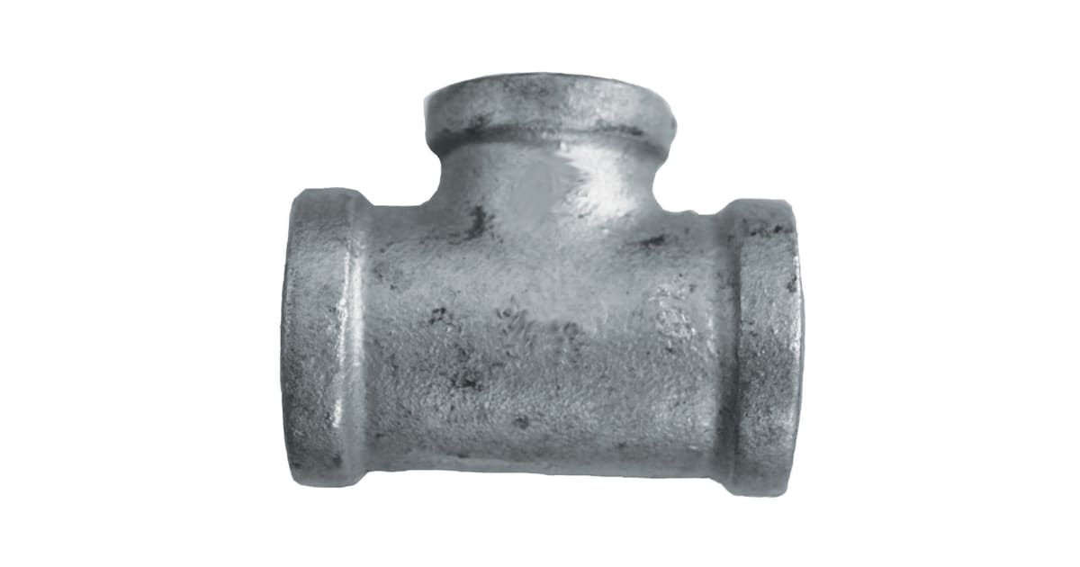 Jones Stephens G4600400 2X2X1 GALV RED TEE | Ferguson Home