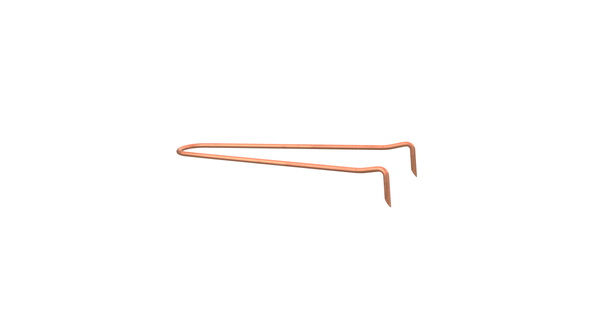 Jones Stephens H11076 3/4 X 6 Copper CLAD WIRE Pipe HOOK | Ferguson Home