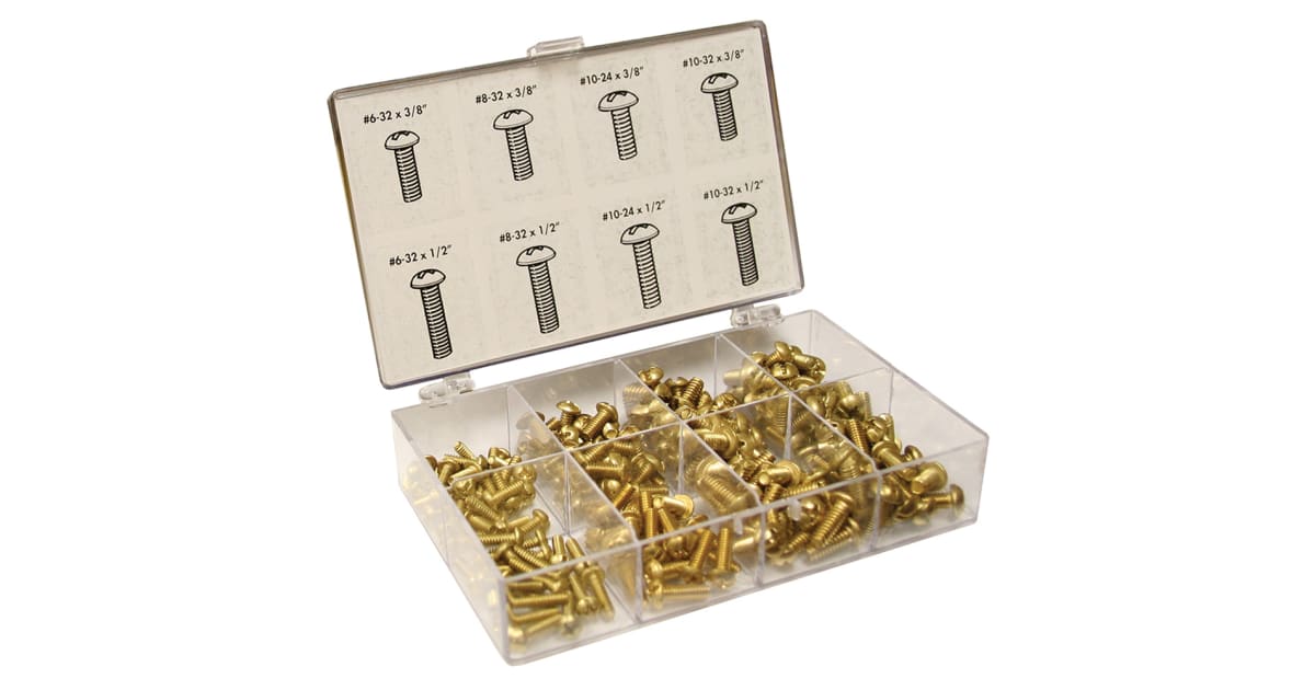 Jones Stephens J40153 200 PC BIBB Screw Kit | Ferguson Home