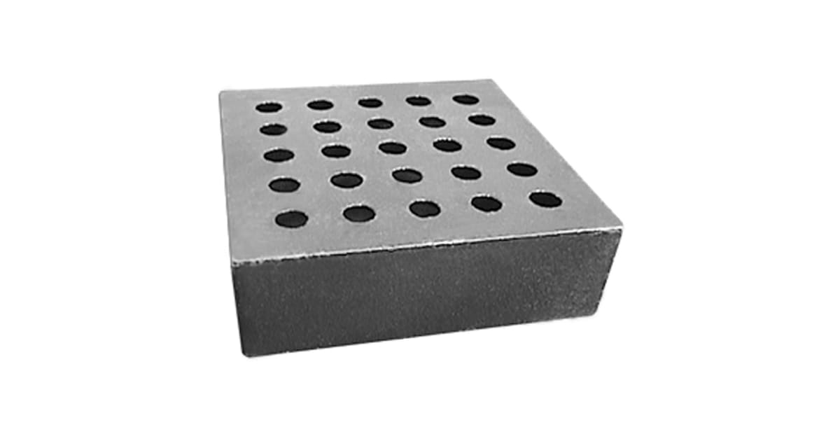 Jones Stephens J60027 6" Cast Iron Perforated Vent Box | Ferguson Home