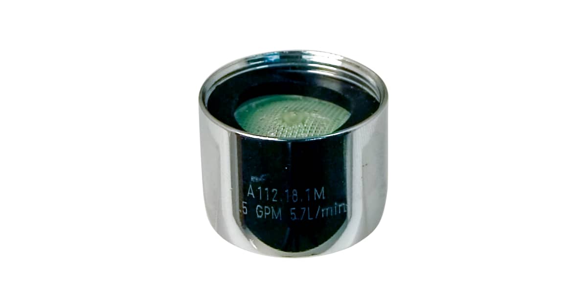 Jones Stephens JA01071 1.5 GPM Female Threaded Faucet Aerator ...
