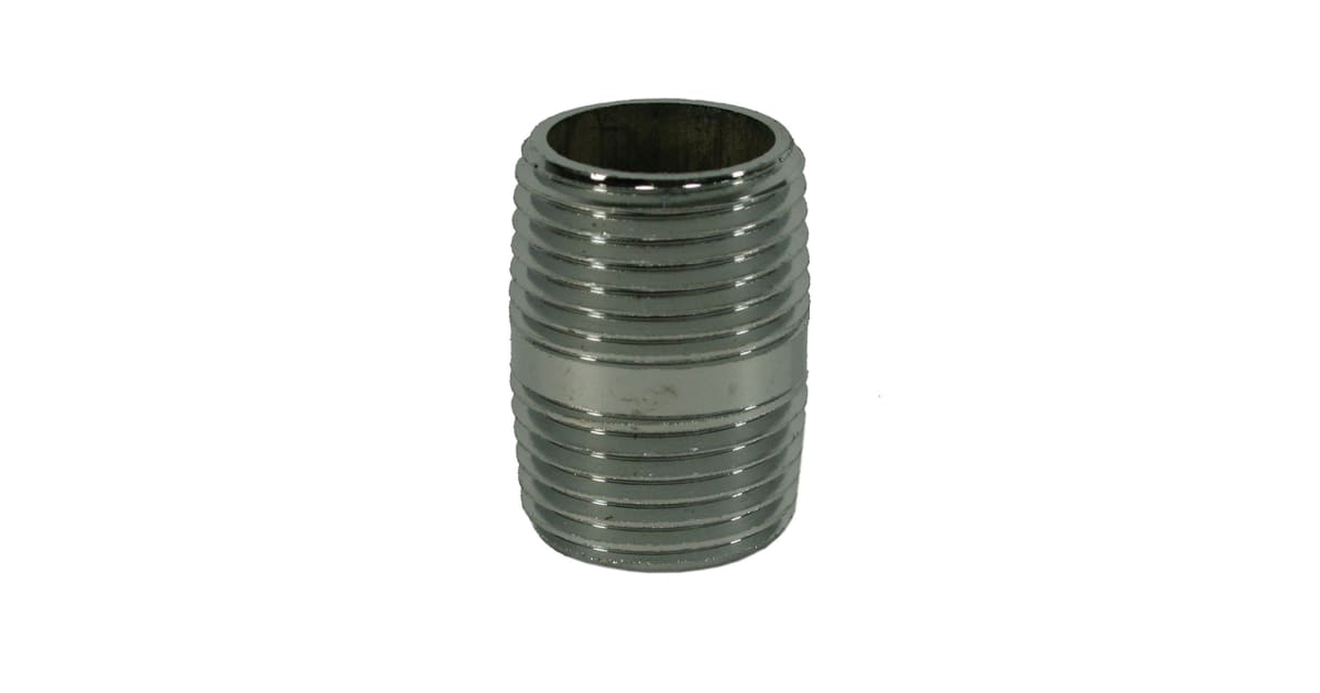Jones Stephens N21000 LFN 1/4XCL REBR PIPE NIP TBE | Ferguson Home