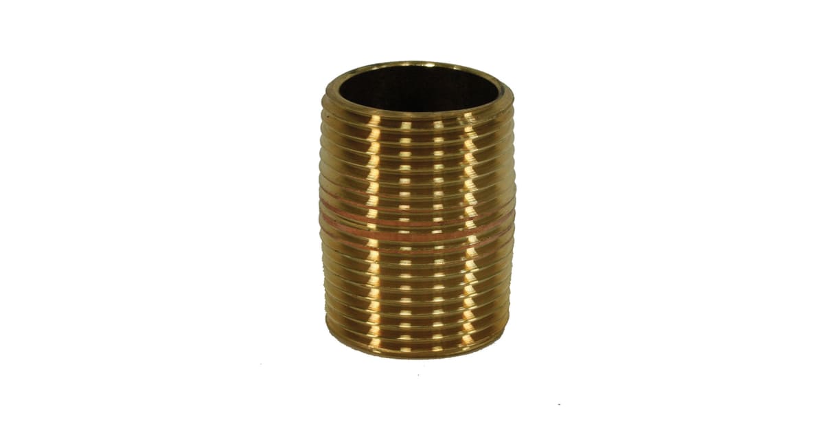 Jones Stephens N23000 LFN 1/2XCL REBR PIPE NIP TBE | Build.com