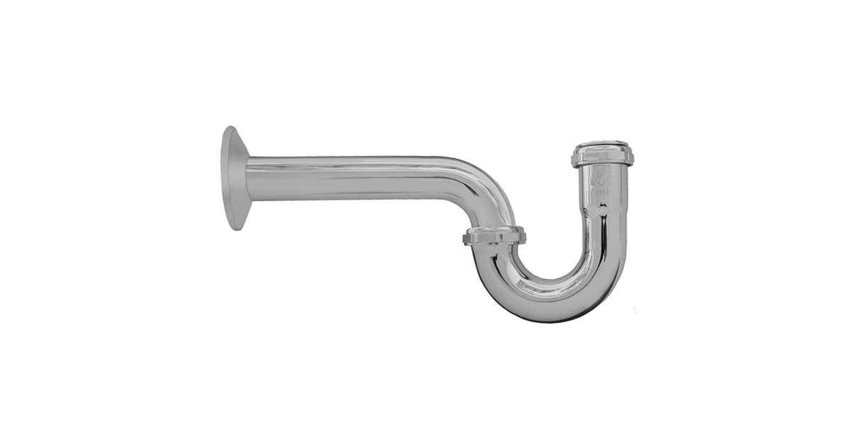 Jones Stephens P38008 1 1/2 P-TRAP 20 GA - BRS NUT | Ferguson Home