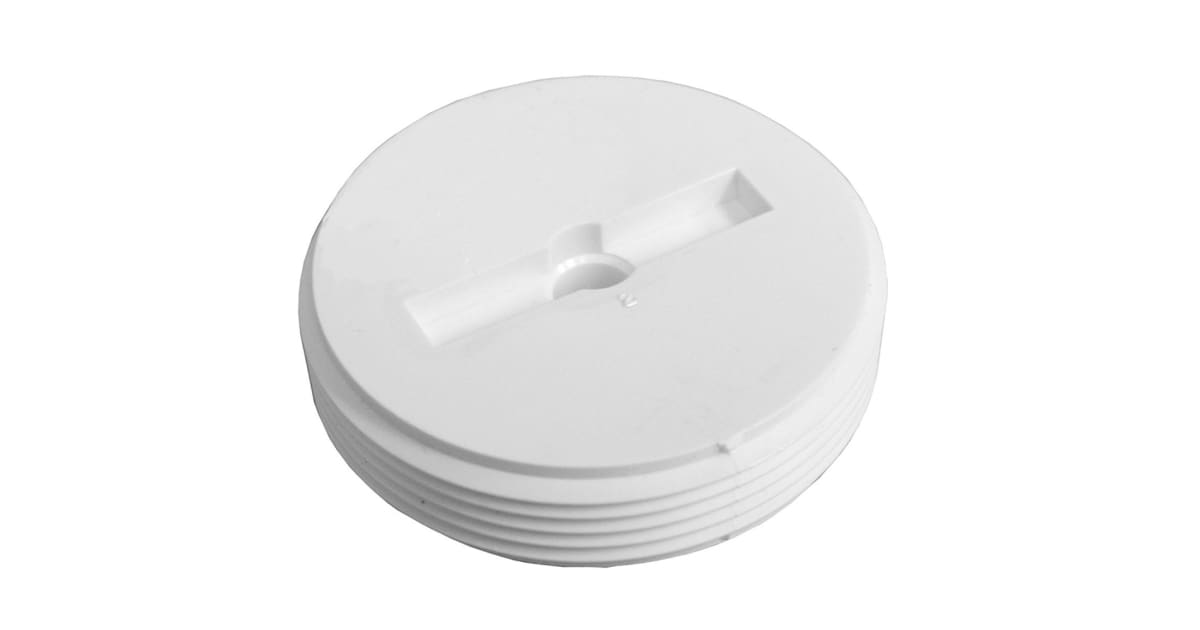 Jones Stephens P49015 1-1/2 PVC Countersunk Cleanout PLUG | Build.com