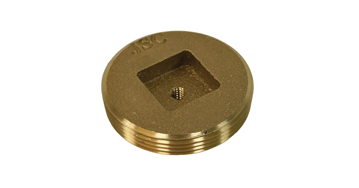 Jones Stephens P54800 8 Brass Countersunk Tap PLUG | Ferguson Home