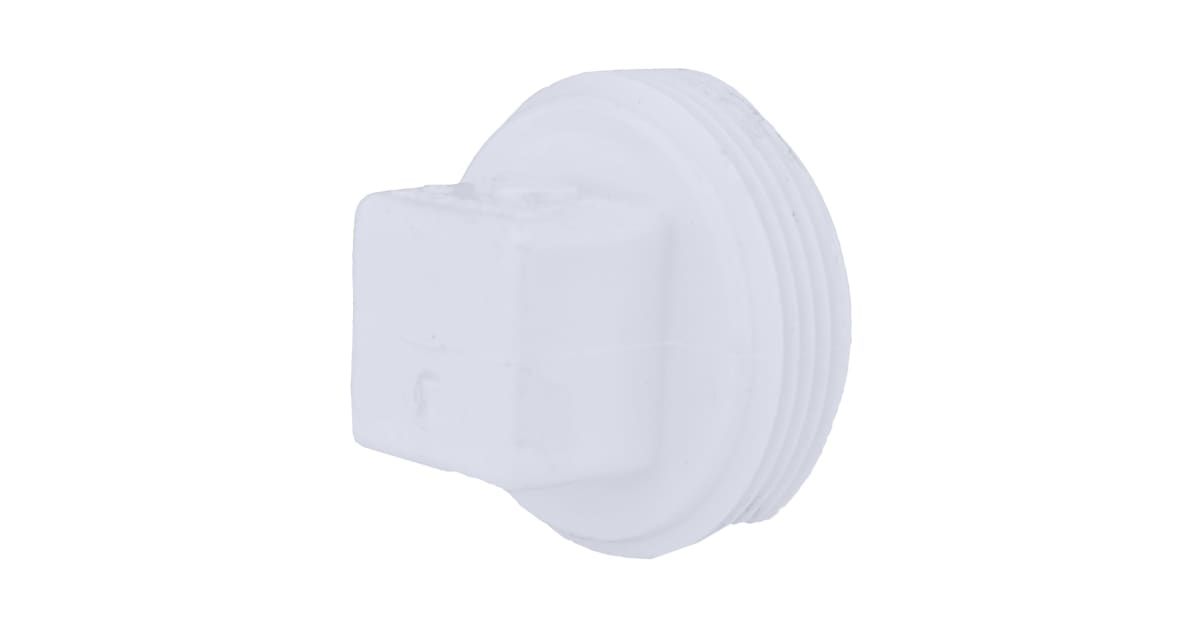 Jones Stephens PCP815 *CVR* PVC 1-1/2 CLEANOUT PLUG | Ferguson Home