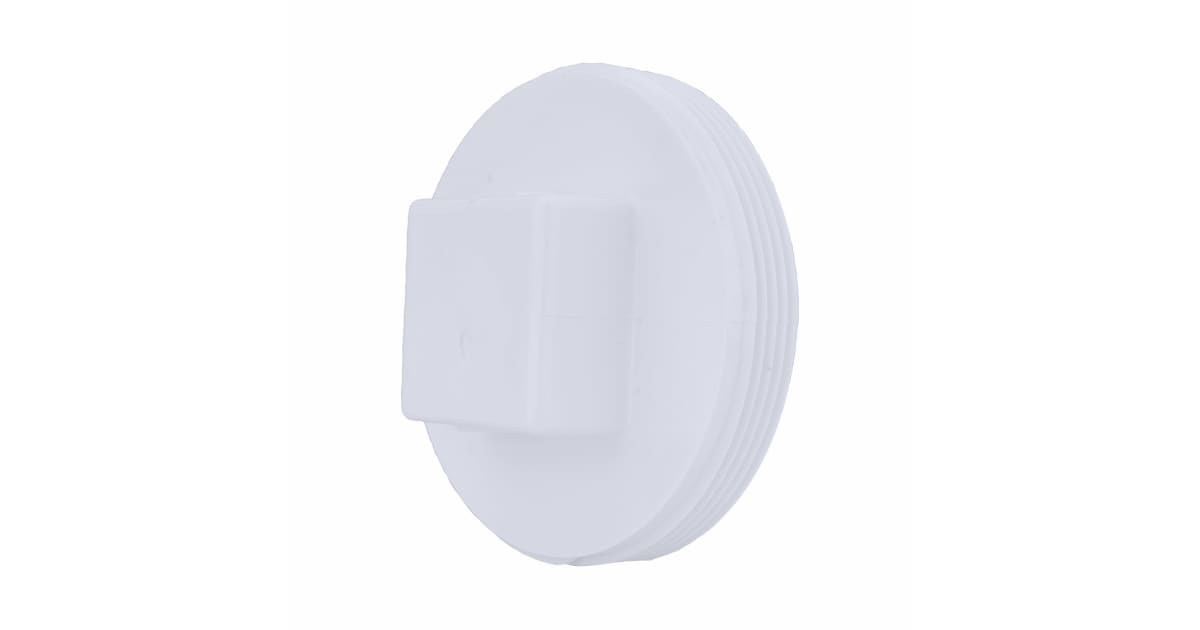 Jones Stephens PCP840 *CVR* PVC 4 CLEANOUT PLUG | Ferguson Home