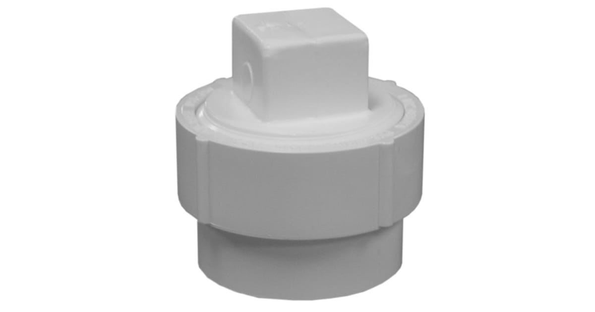Jones Stephens PFA630 *CVR* PVC 3 FTG C/O ADAPTER W/PLUG | Ferguson Home