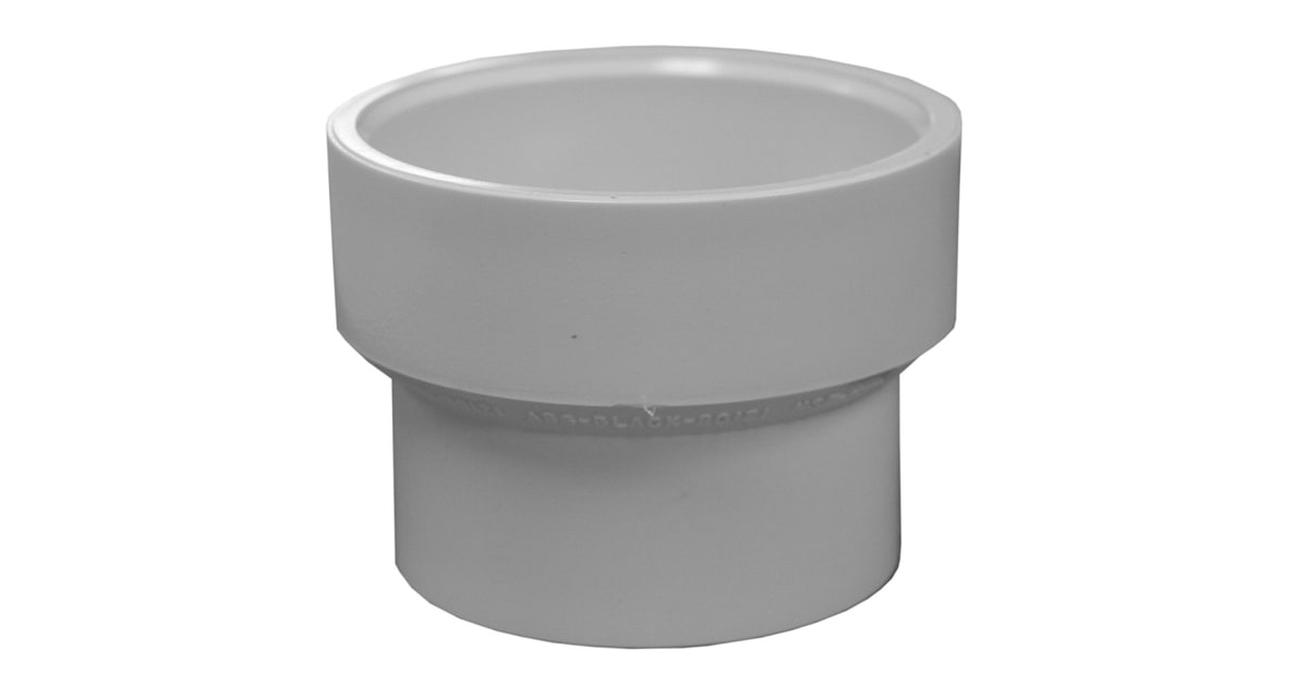 Jones Stephens PFC143 *CVR* PVC 4X3 RED COUPLING | Ferguson Home