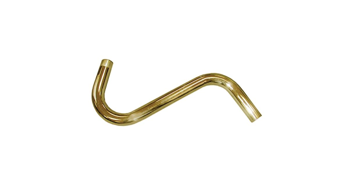 Jones Stephens S01038 10 Chrome S STYLE Shower ARM | Build.com