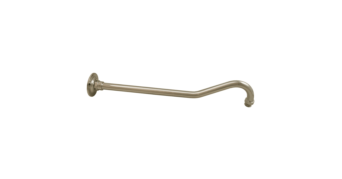 Jones Stephens S01057 1/2X18 RAISED BEND SHWR ARM W | Ferguson Home