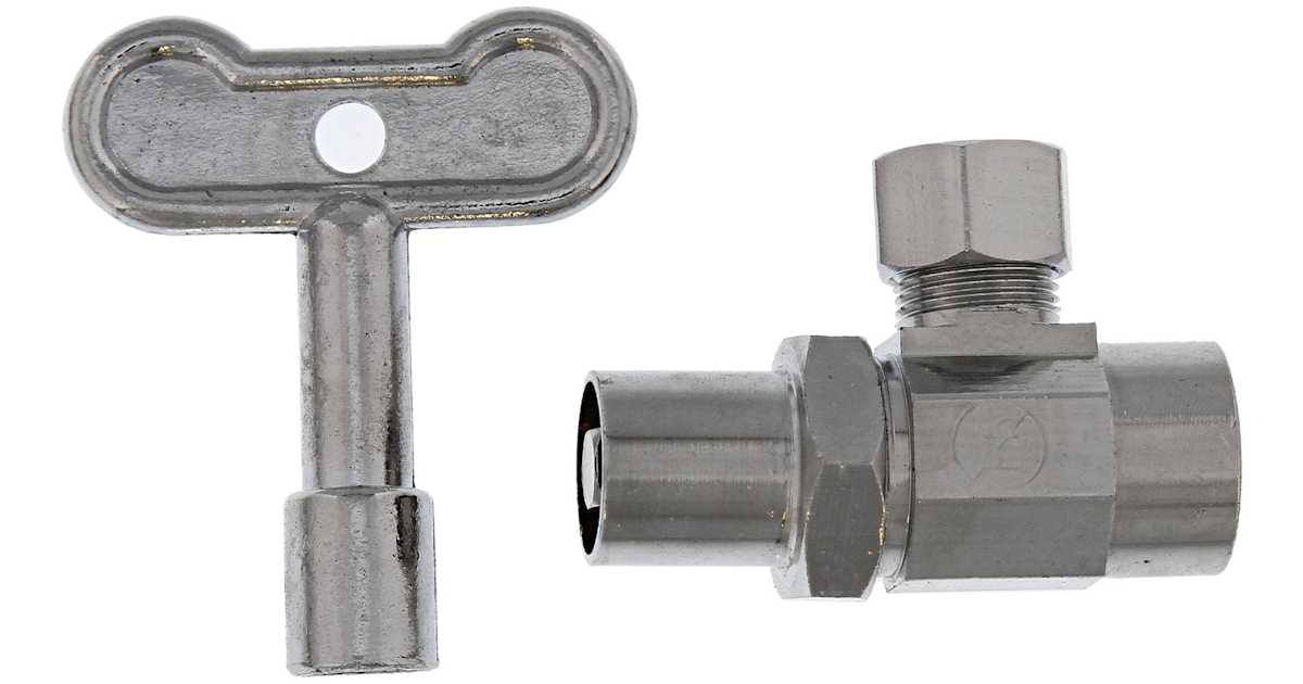 Jones Stephens S10408 1/2 SWT X 3/8 OD CHR ANG SPLY STP LOOSE KEY LEAD ...