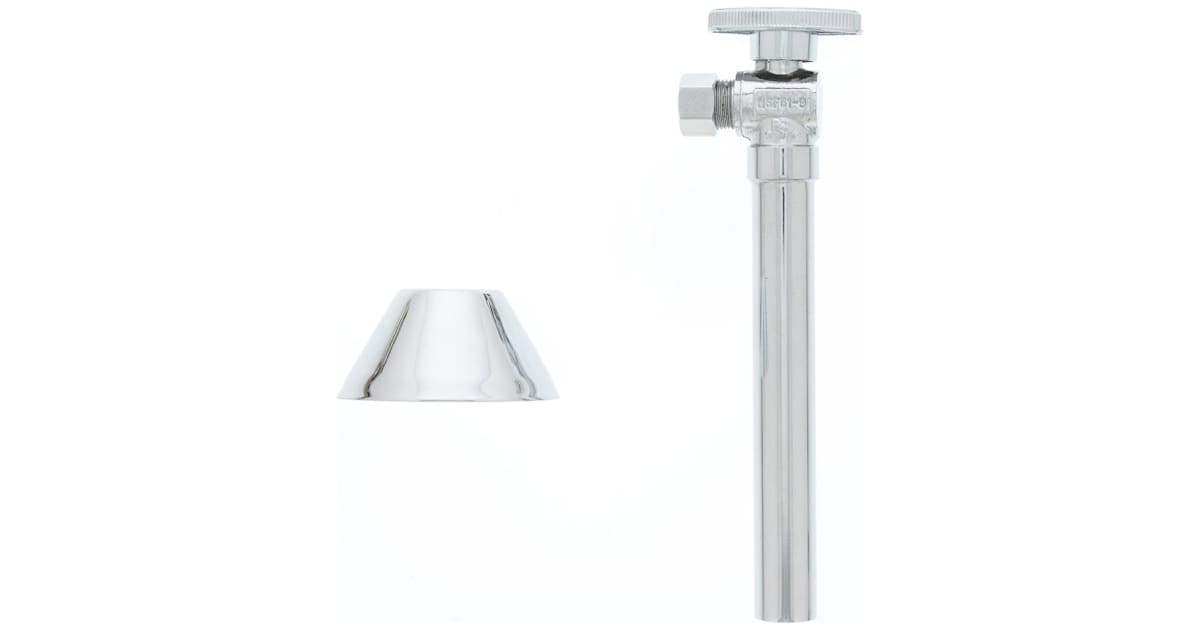Jones Stephens S10423 *CVR* 1/2 SWT X 3/8 OD QTR TURN CHR | Ferguson Home