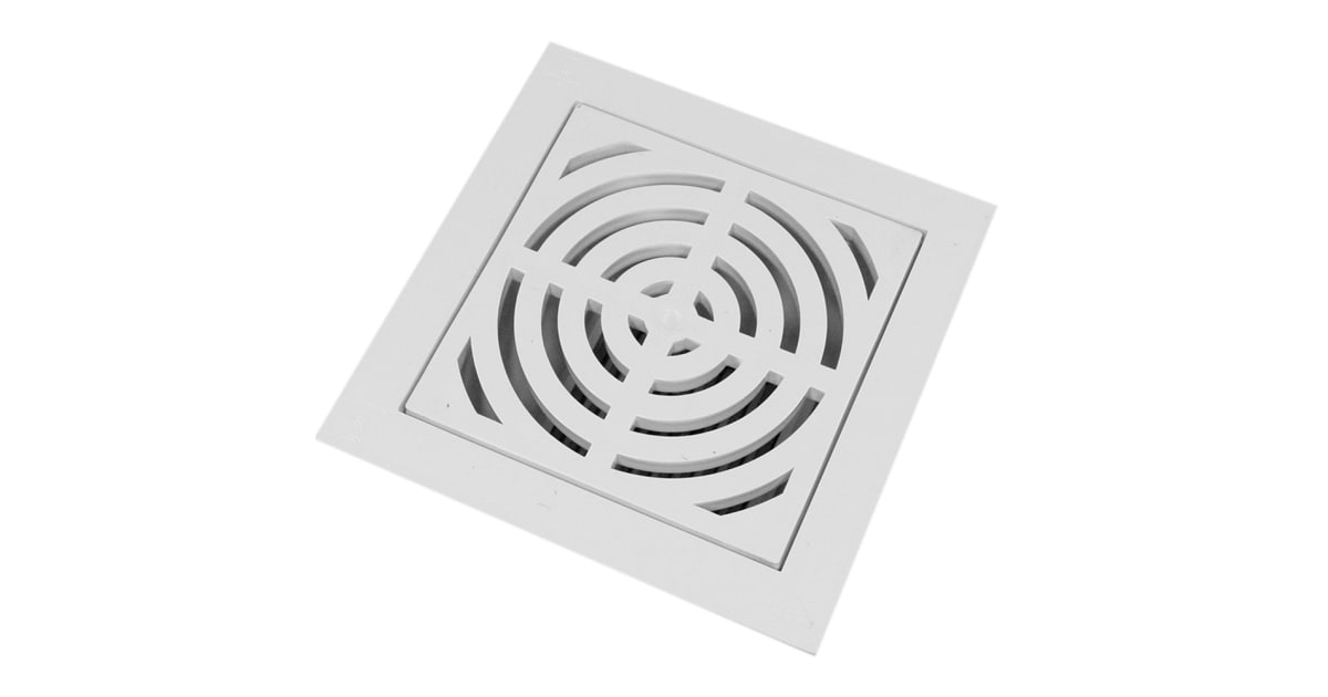 Jones Stephens S49093 3 PVC FLR SINK W/ GRATE | Ferguson Home