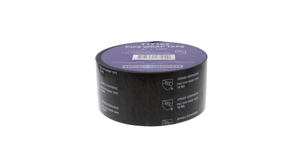 Jones Stephens T17102 2X100 FT PVC PIPE WRAP TAPE | Ferguson Home