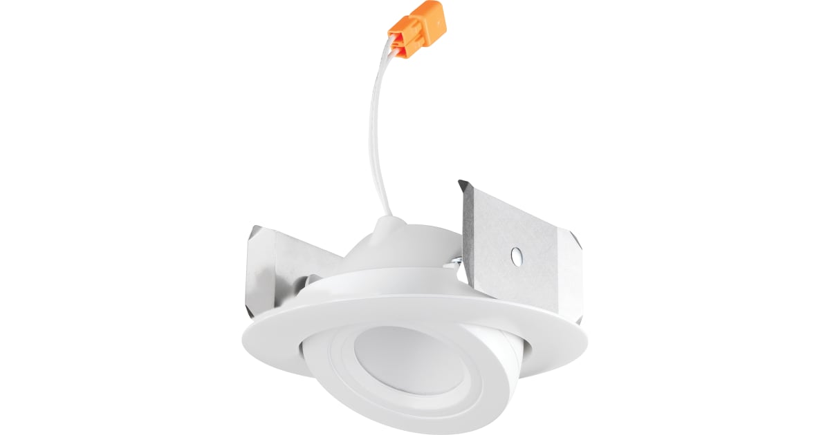 Juno Lighting 4RLA G2 06LM 27K 90CRI WFL 120 FRPC WH 4RLA 4" Integrated ...