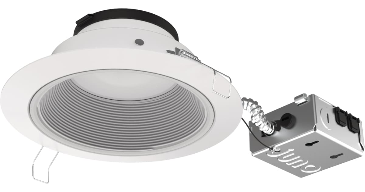 Juno Lighting JPDZ6JB RDB1 WWH M6 Contractor Select 6" Podz Canless ...