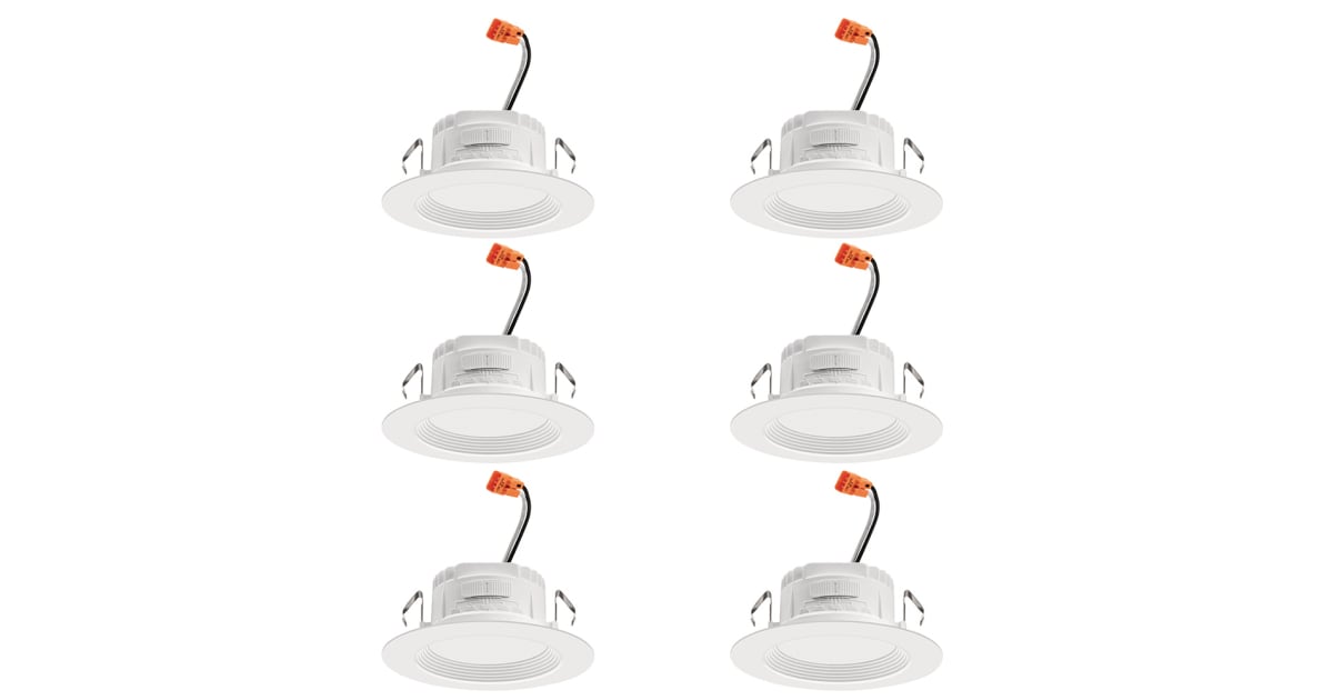 Juno Lighting RB4 SWW5 CP6 MW M2 RetroBasics 4" Integrated LED ...