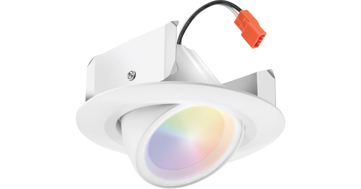 Juno Lighting RB4AC RGBW MW L/SKTWHIP M6 RetroBasics Smart 4 ...