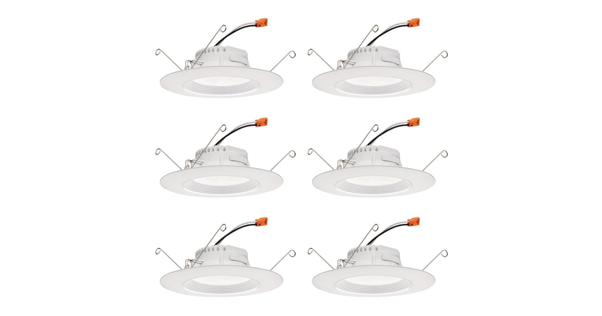 Juno Lighting RB56 SWW5 CP6 MW M2 RetroBasics 5"/6" Integrated LED ...