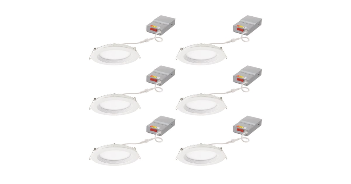 Juno Lighting WF6 REG SWW5 90CRI CP6 MW M2 Contractor Select Wafer 6 ...