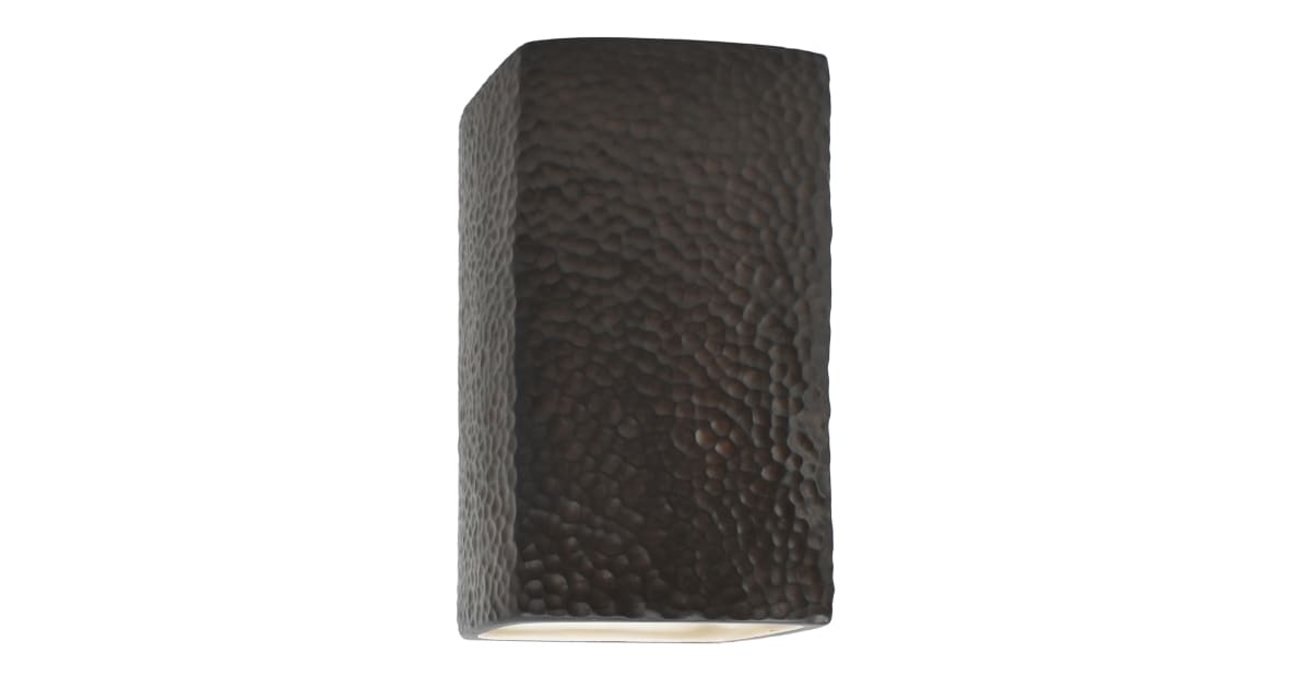 Justice Design Group CER-5950-HMIR Ambiance 7.25" ADA Compliant Wall ...