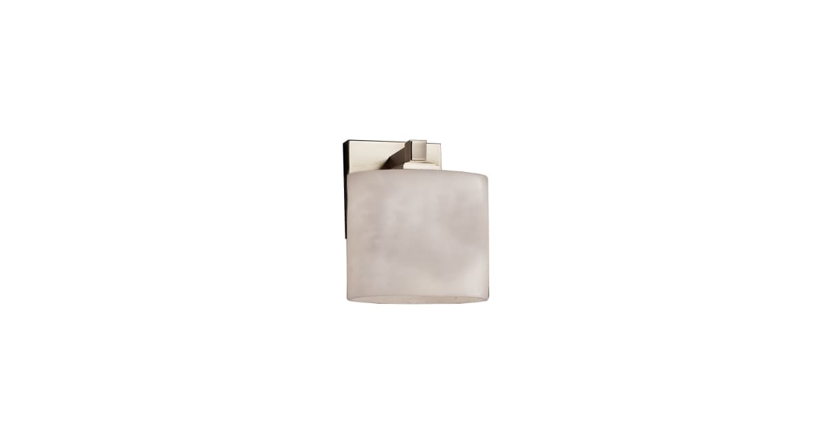 Justice Design Group CLD-8437-30-NCKL-LED1-700 Clouds 6.5" Regency LED ...