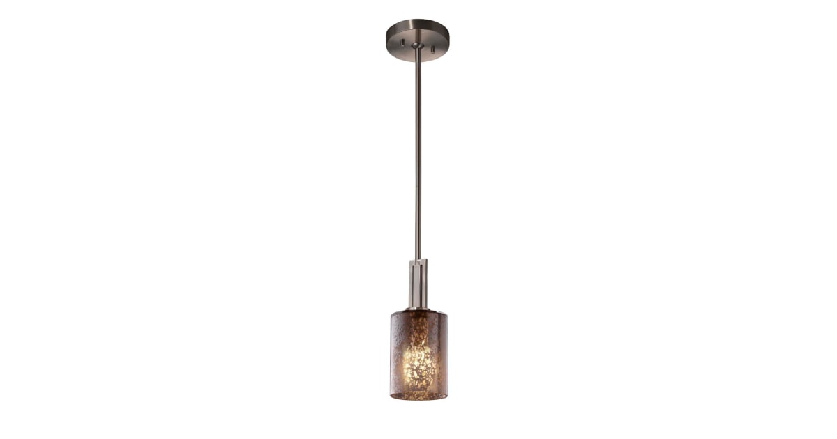 Justice Design Group FSN-8445-10-MROR-NCKL Era Single Light 4" Wide ...