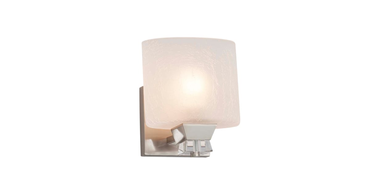 Justice Design Group FSN-8471-30-FRCR-NCKL Ardent Single Light 7-1/2 ...