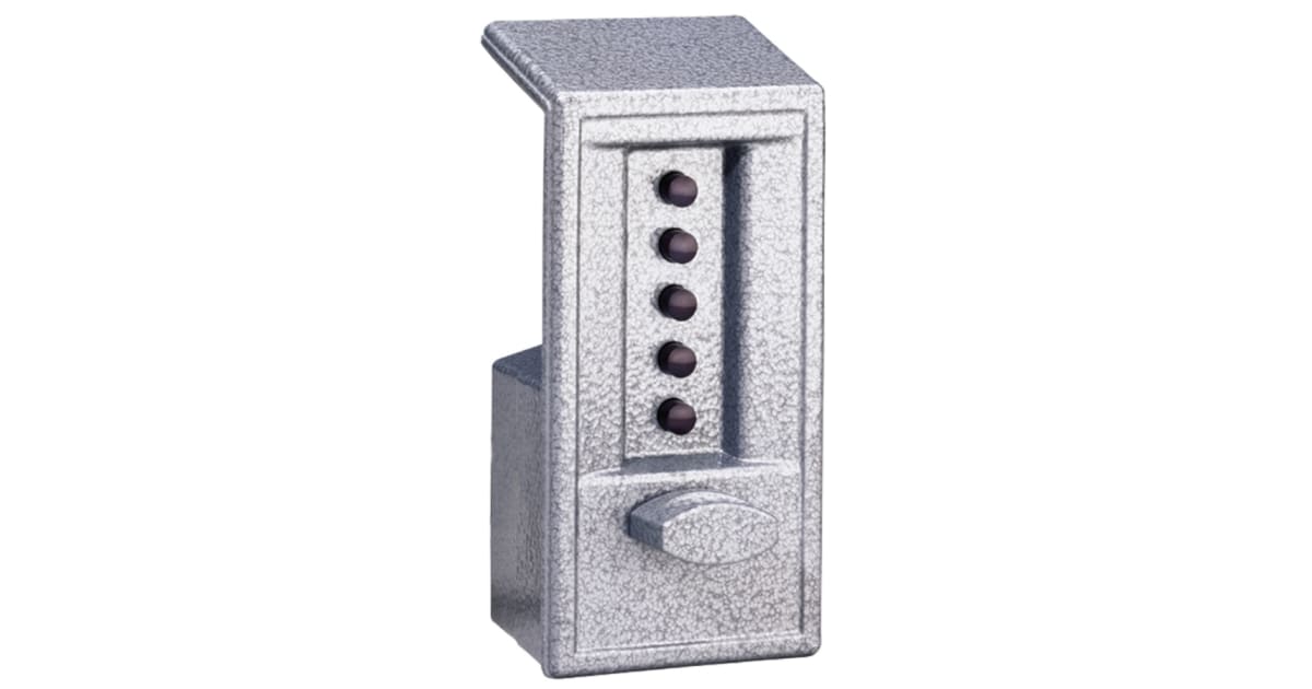 Kaba Ilco 621460 2-3/4" Backset Mechanical Pushbutton Lock with ...