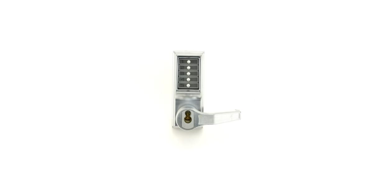 Kaba Ilco R8146S26D Right Handed Mechanical Pushbutton Mortise Lock ...