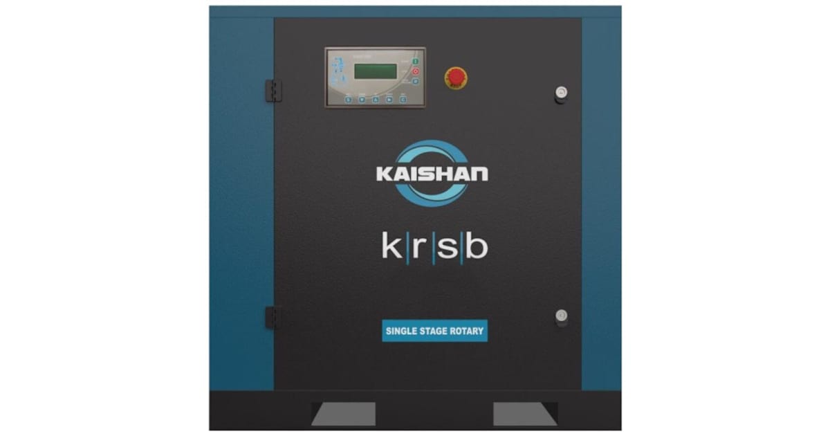 Kaishan KRSB-010A2F4S8U 10 HP 135 Max PSI Stationary Electric (460 Volt ...