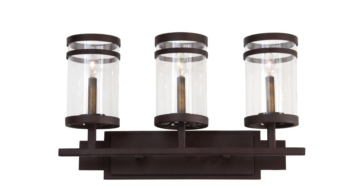 Kalco 3 Light Bathroom Fixture from the Morris Collection | Ferguson Home