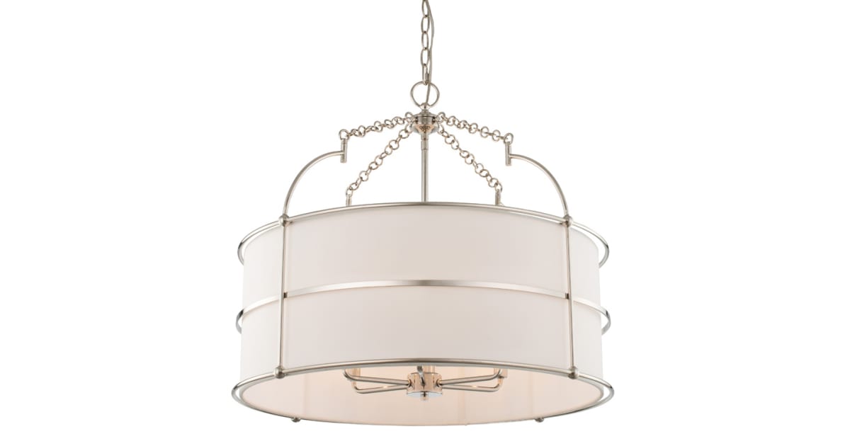 Kalco 513255PN Carson 6 Light 26" Wide Pendant | Ferguson Home