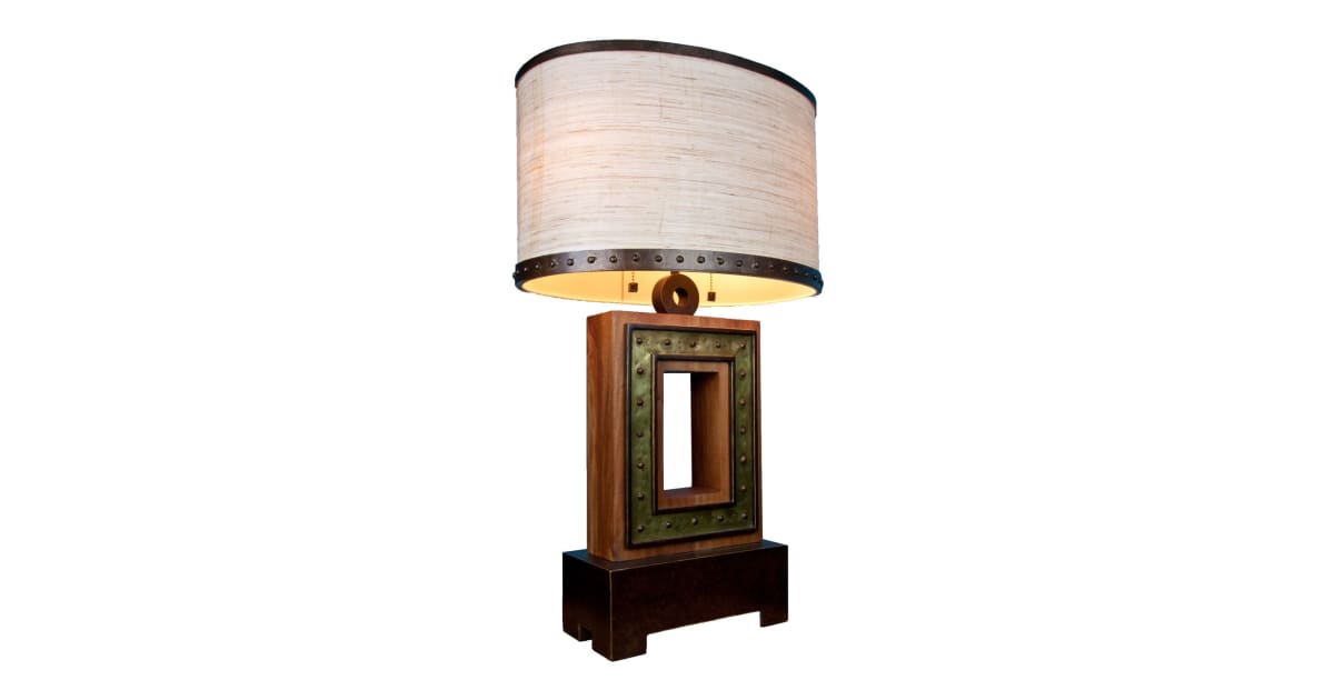 Kalco 896NI Aspen 2 Light Square Table Lamp | Build.com