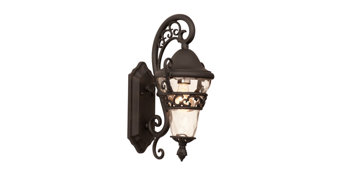 Kalco 9411MB Anastasia Outdoor 1 Light Wall Sconce | Build.com