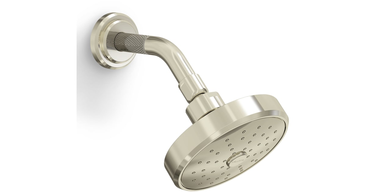 Kallista P24940-ADW-AD Pinna Paletta 1.75 GPM Single Function Shower ...
