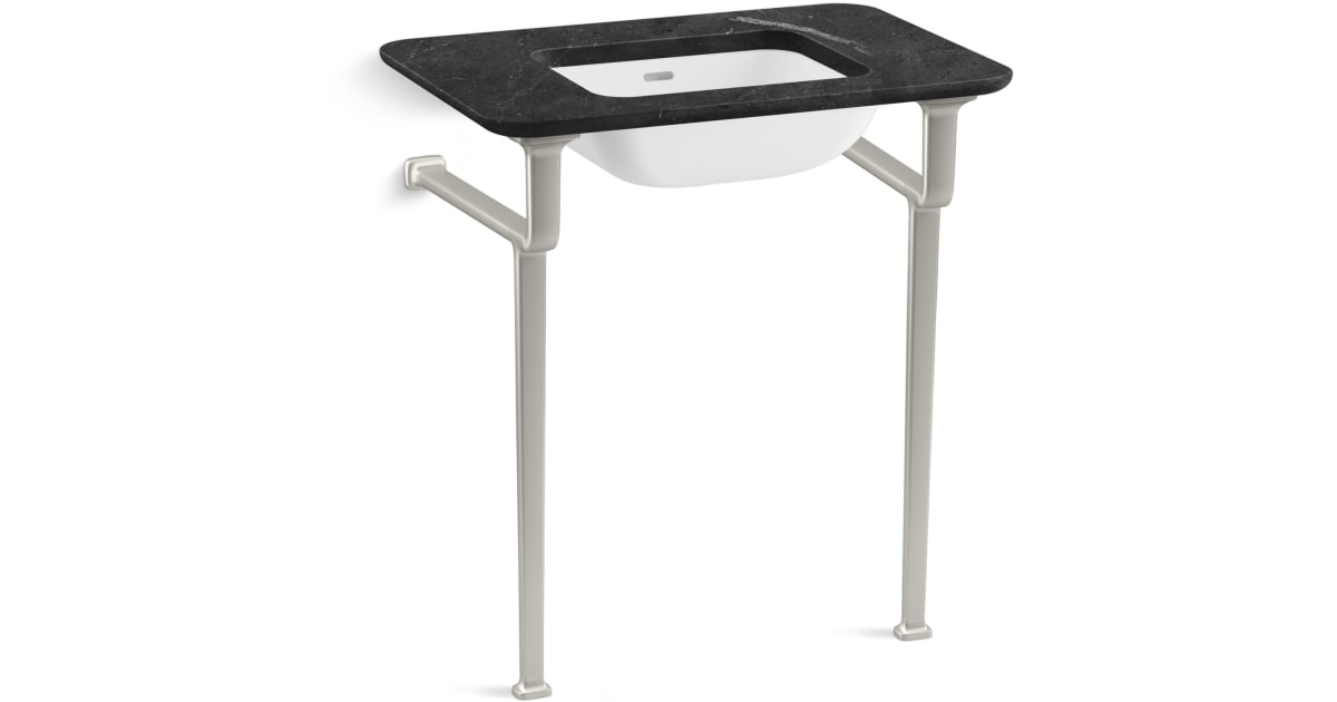 Kallista P77618-00-AG Per Se Console Table Leg - Single Leg Only ...