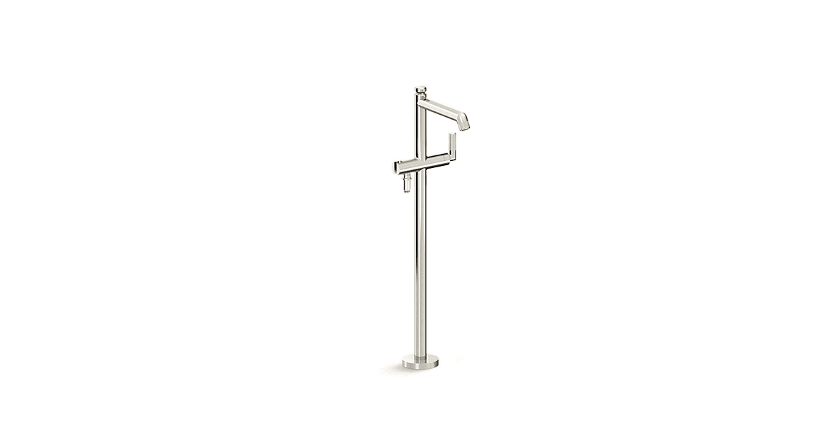 Kallista P24907-AD-AD Pinna Paletta Floor Mounted Tub Filler - Less ...