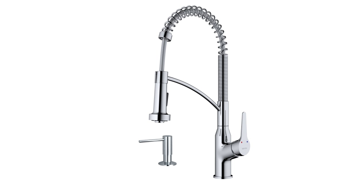 Karran USA KKF210SD35C Scottsdale 1.8 GPM Single Hole Kitchen Faucet ...