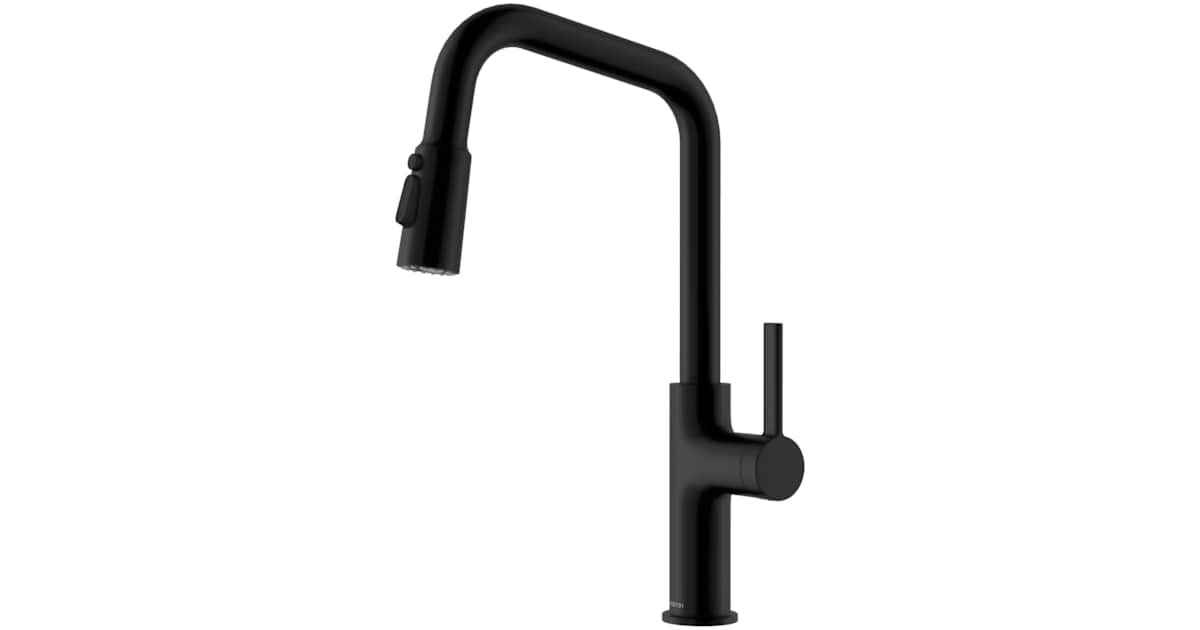 Karran USA KKF710MB Stalbridge 1.8 GPM Single Hole Pull Down Kitchen ...