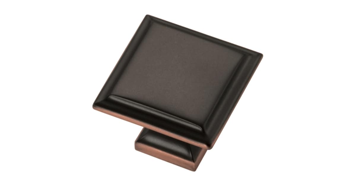 Keeler P3270-2122 Studio II 1-1/4 Inch Square Cabinet Knob | Ferguson Home