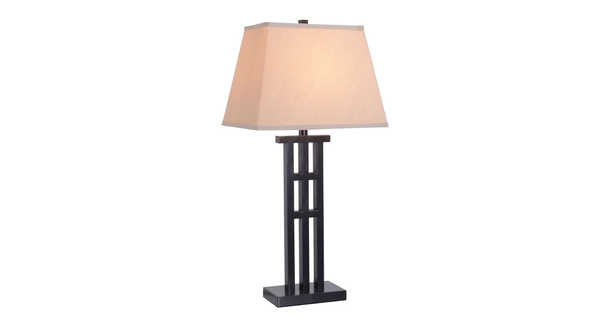 Kenroy Home 32157BRZ McIntosh 1 Light Table Lamp | Ferguson Home